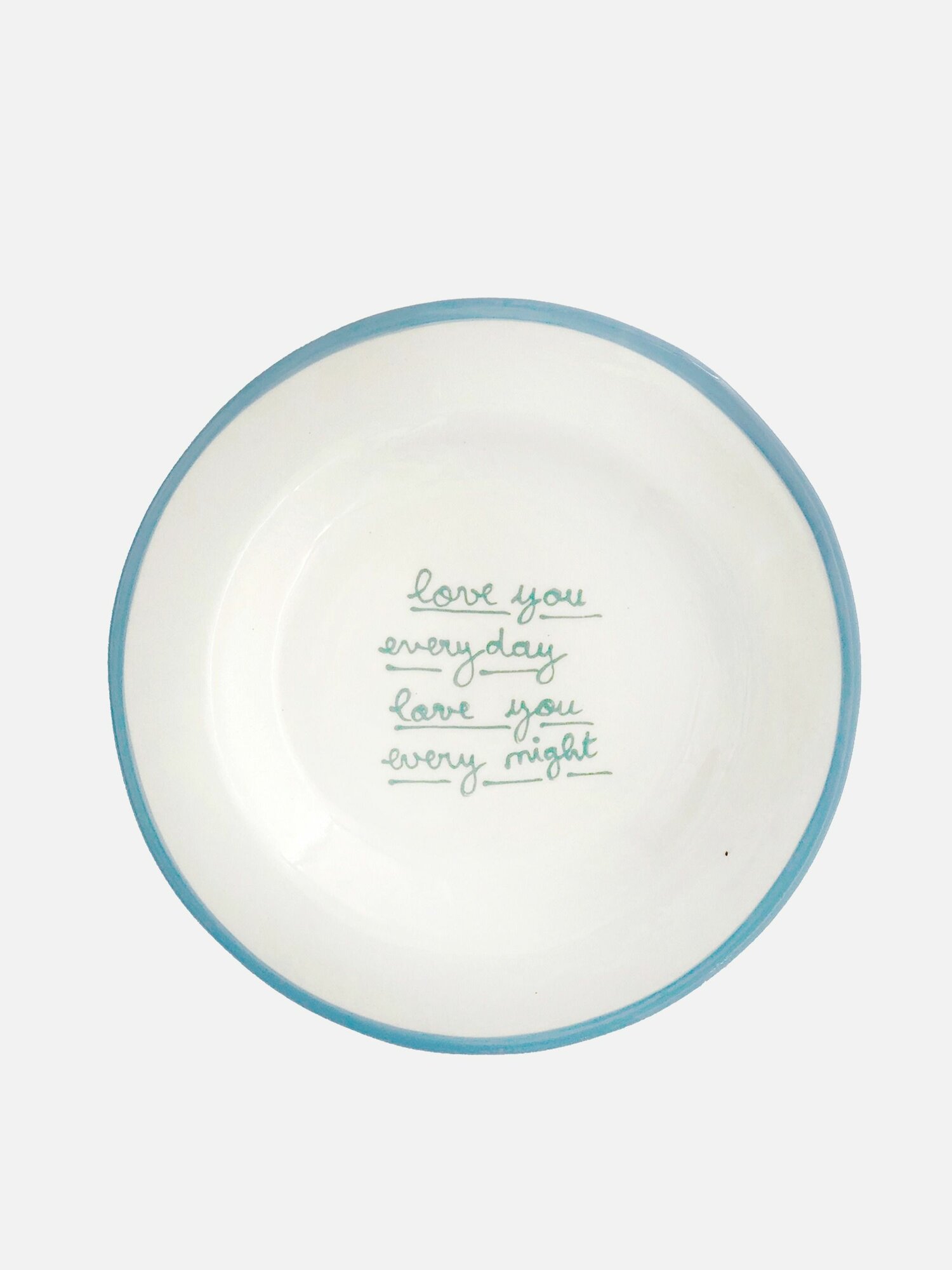 Тарелка десертная Love you everyday