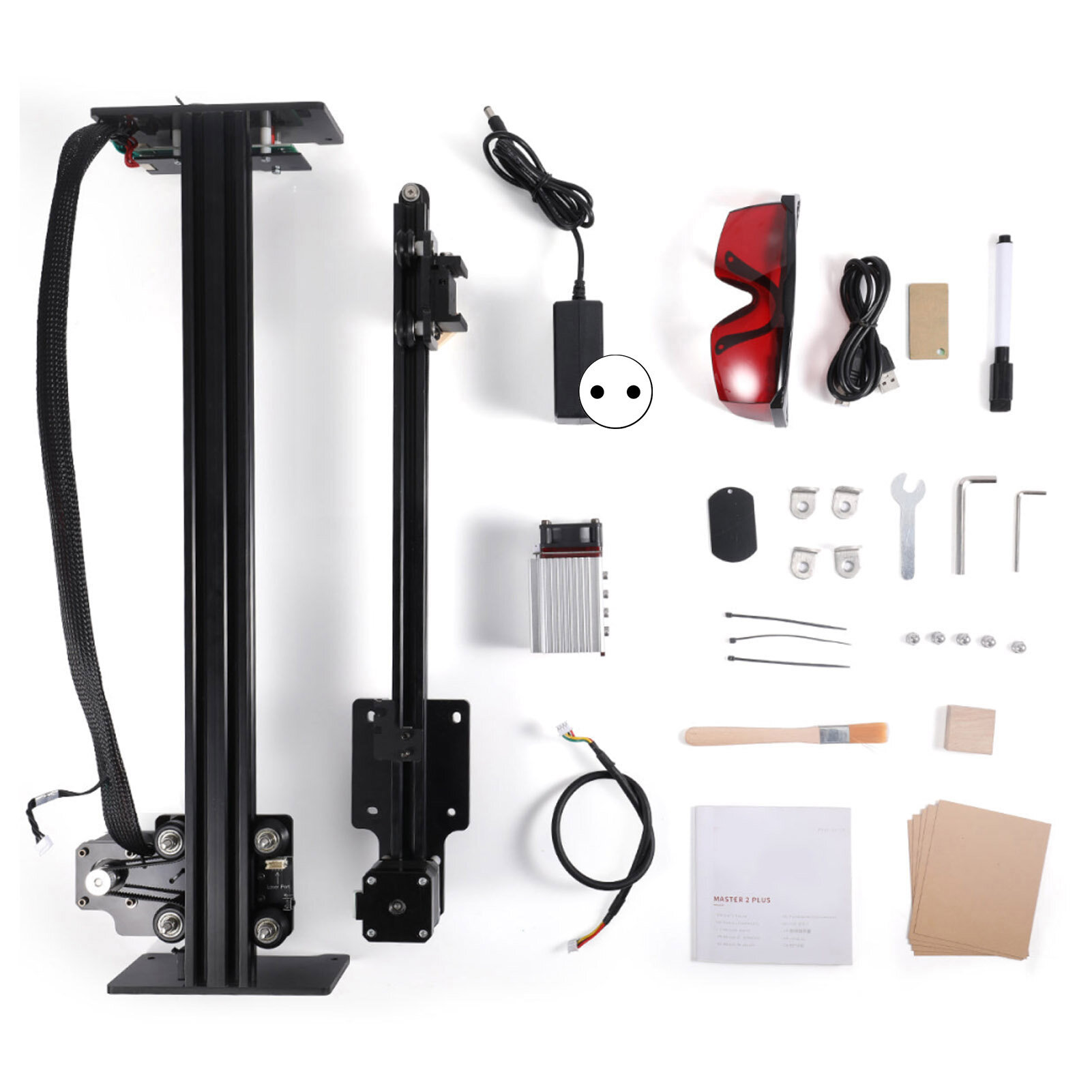 NEJE гравер, простое управление, EU Plug