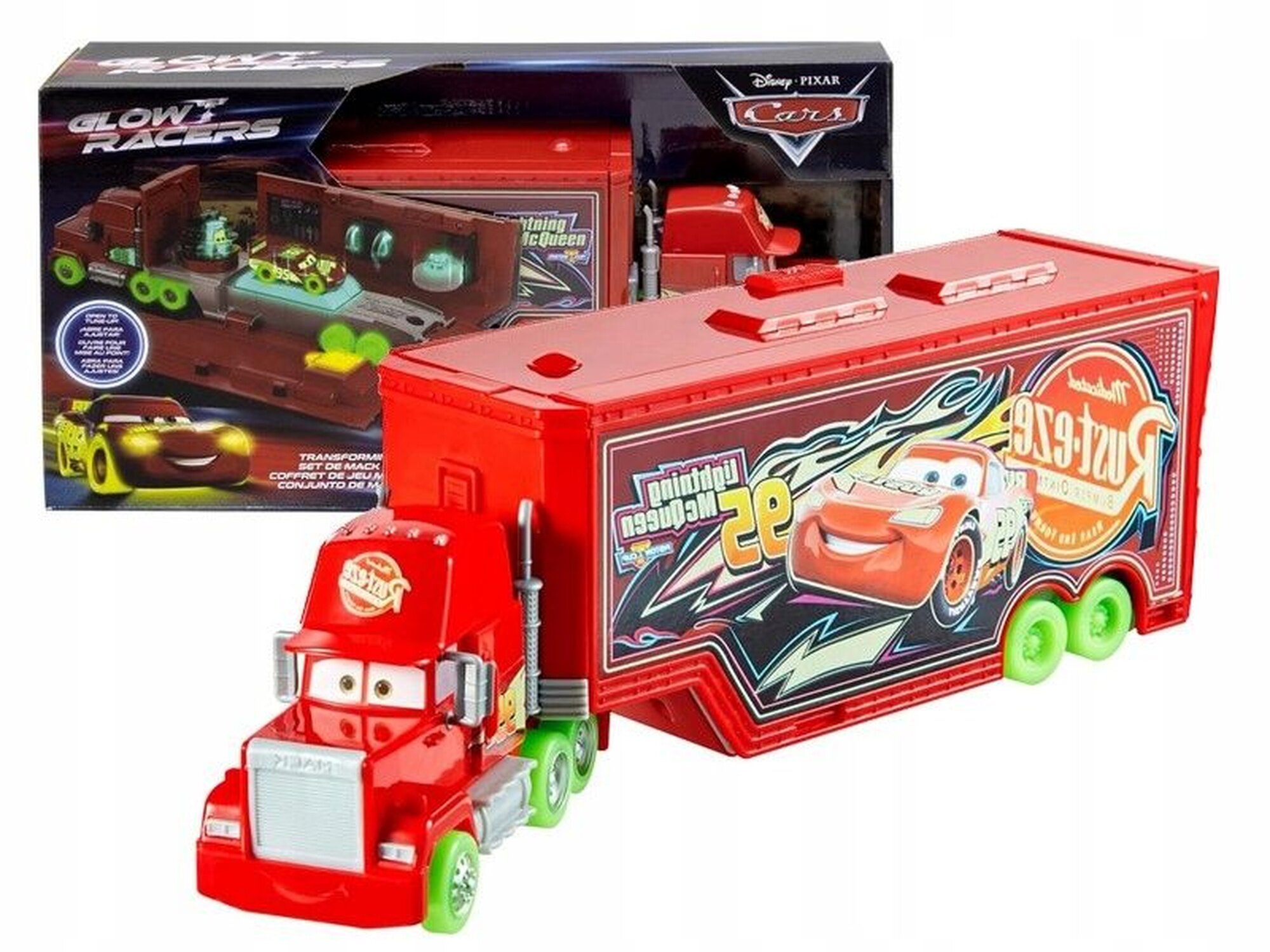 Игрушечный транспорт Mattel "Disney Pixar Cars", светящийся в темноте, эвакуатор, 35 см