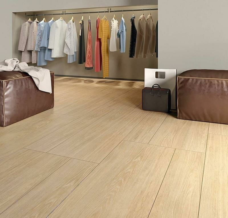 Керамогранит Idalgo (Идальго) Гранит Вуд Классик 20x120 Лаппатированная Бежевый