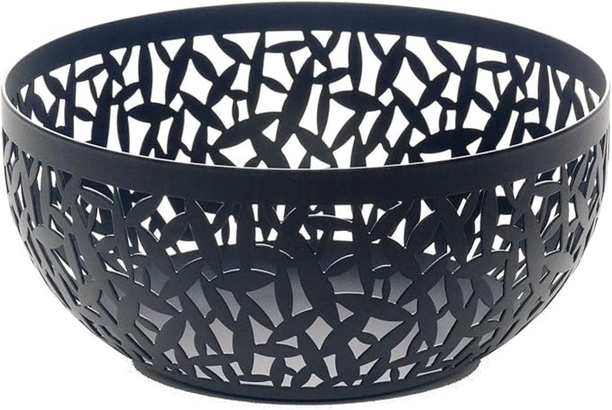 Фруктовница - Alessi "Kaktus" - нержавеющая сталь, диаметр 21 см, цвет черный, MSA04/21 B