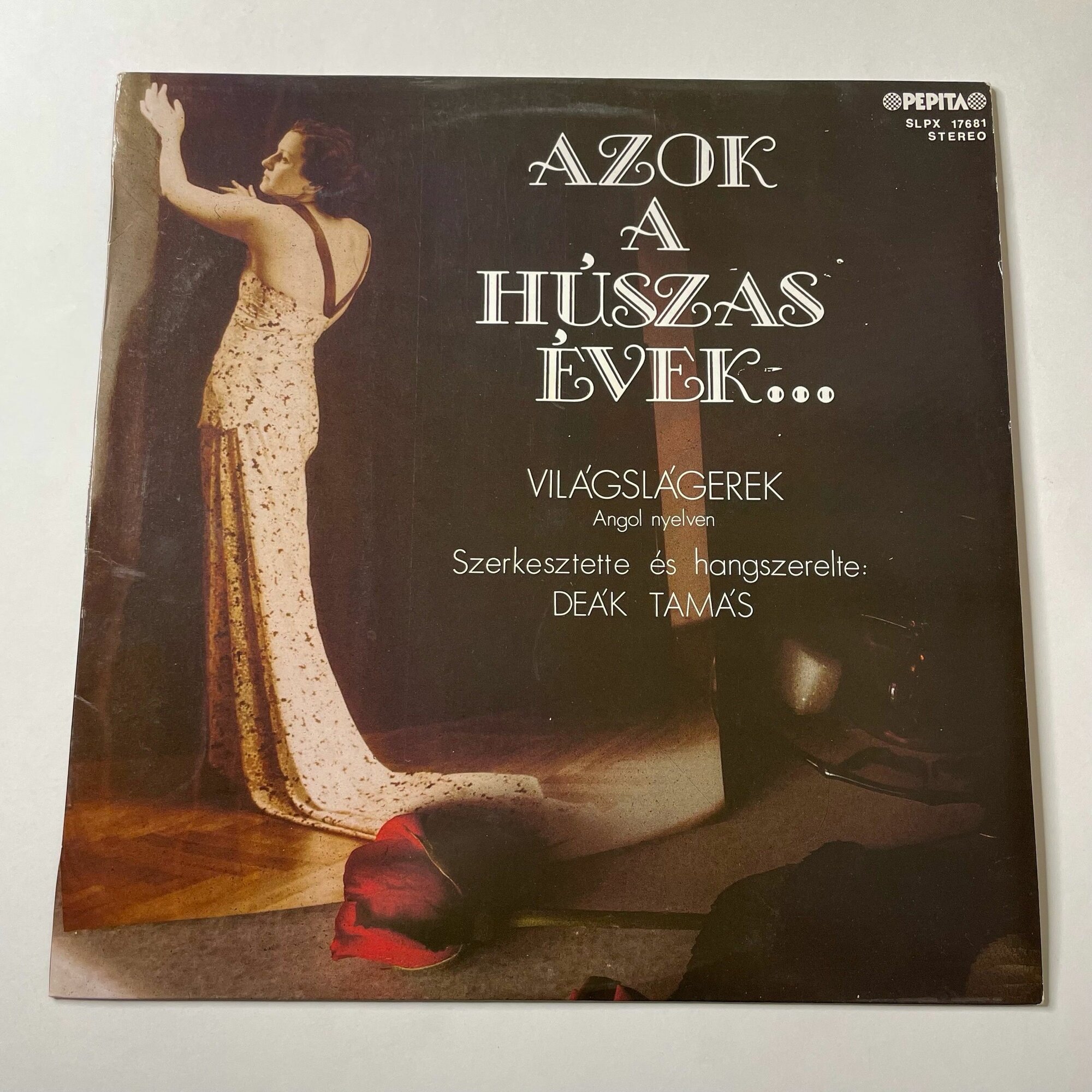 Винтажная виниловая пластинка LP Deak Big Band Azok A Huszas Evek, Vilagslagerek Angol Nyelven (Венгрия 1982)