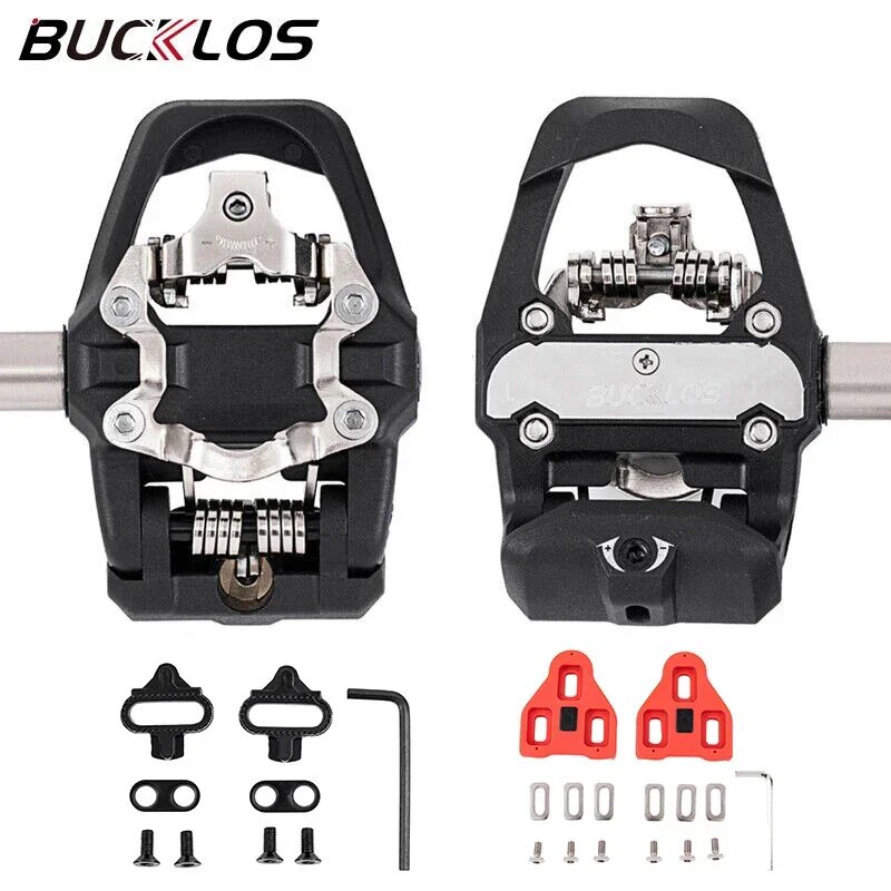 BUCKLOS педали для велосипеда SPD/LOOK DELTA Pedal Suit