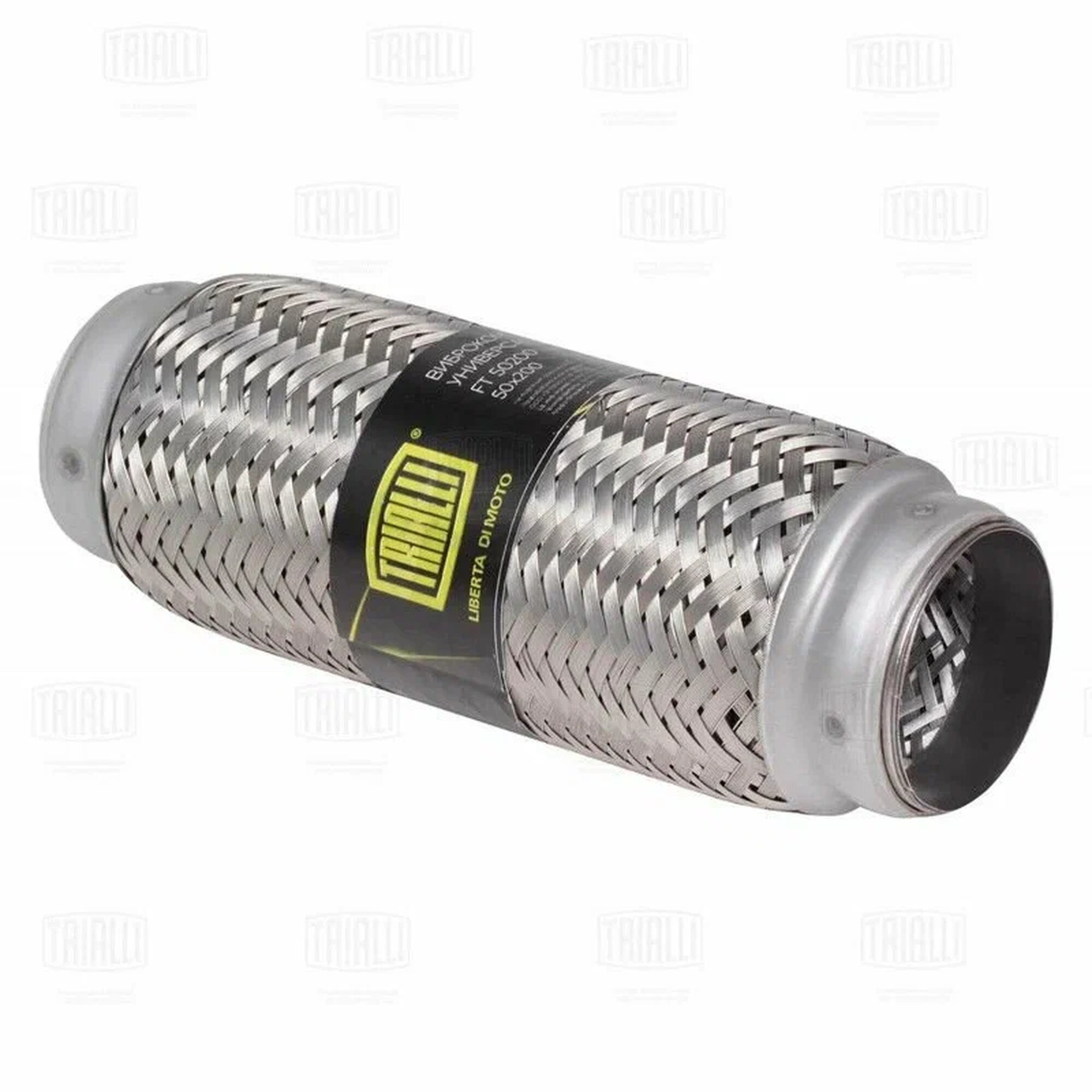 Виброкомпенсатор выхлопной трубы (Гофра) 50x200, InnerBraid, Trialli FT50200