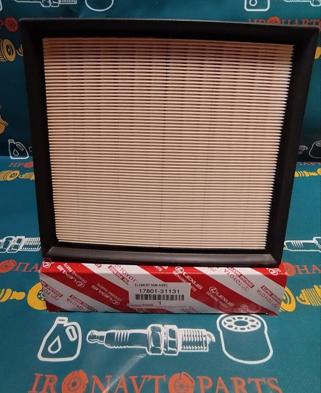 Фильтр Воздушный TOYOTA Camry / Highlander, LEXUS ES / NX / RX, MITSUBISHI Pajero Sport Арт. 1780131131