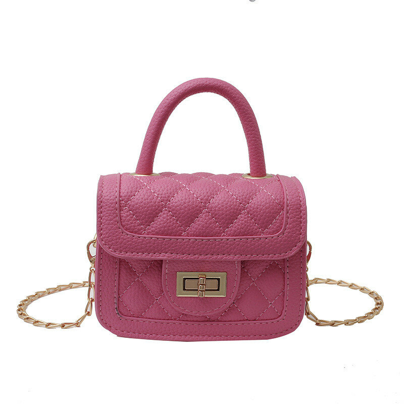 Сумка детская животные мультфильм из pu кожи для ежедневного использования pink