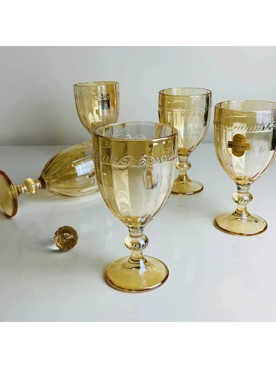 Набор из 6 штук Бокал Lenardi 350мл стекло