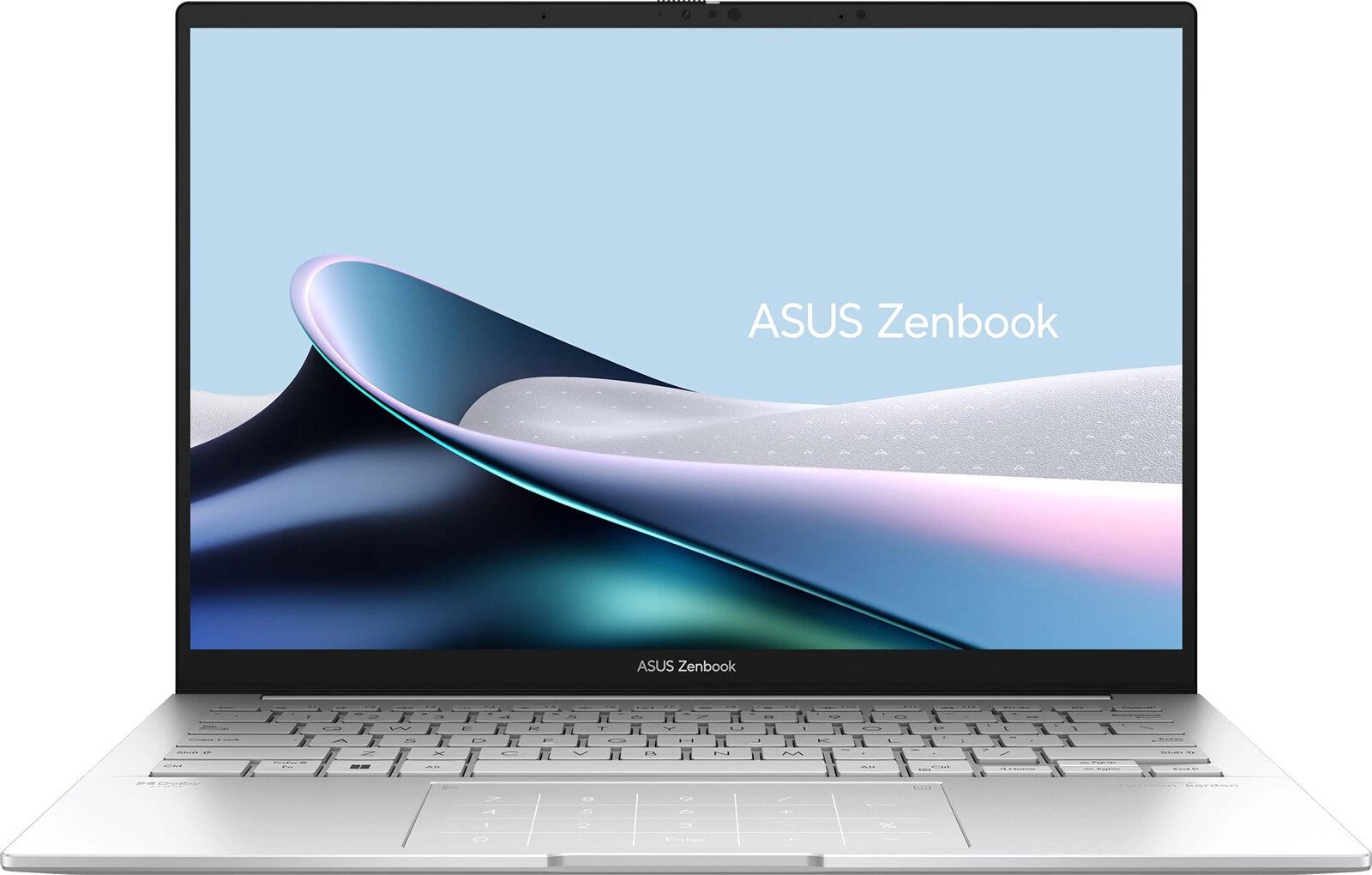 Ноутбук Asus UX3405CA-QL573, 14', WUXGA, OLED, 500N (90NB14W4-M00UF0) Foggy Silver