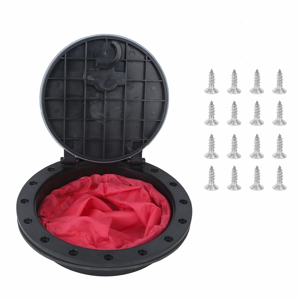 Круглая 8-дюймовая крышка люка из ABS для каноэ и рыболовных лодок