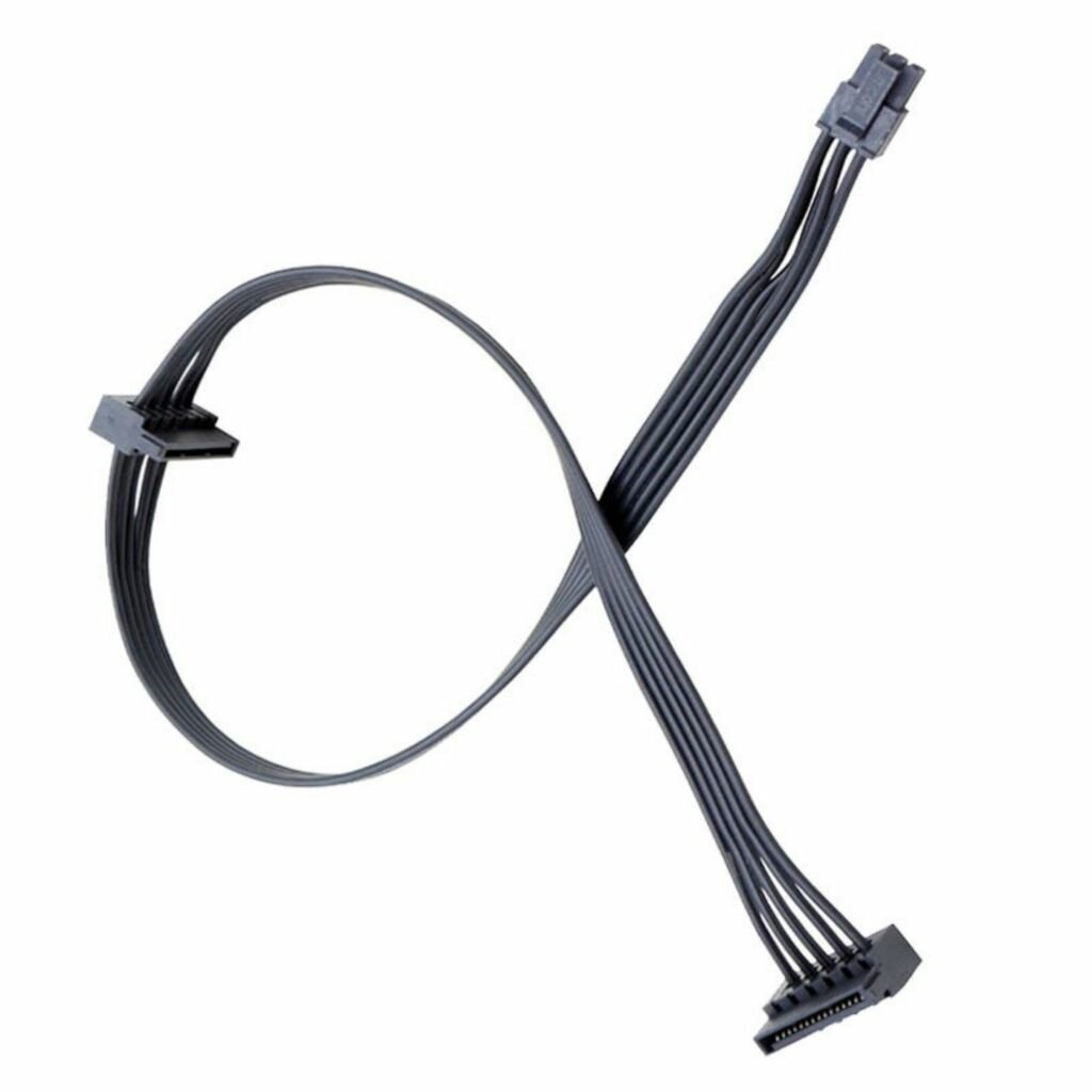 Кабель питания Mini 4pin к жесткому диску sata, большой 4P последовательному твердотельному накопителю, маленький 6P