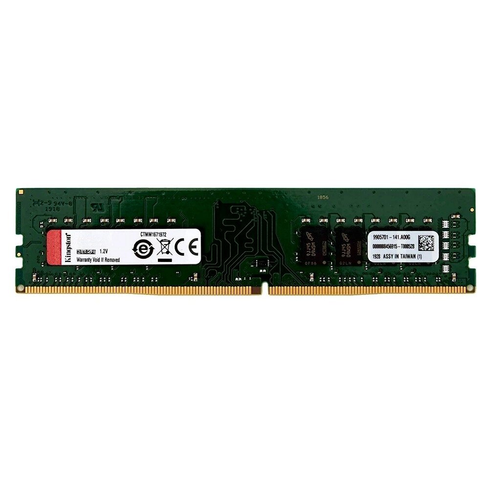 Модуль памяти Kingston DDR4 DIMM 16GB KVR32N22D8/16WP PC4-25600, 3200MHz, CL22
