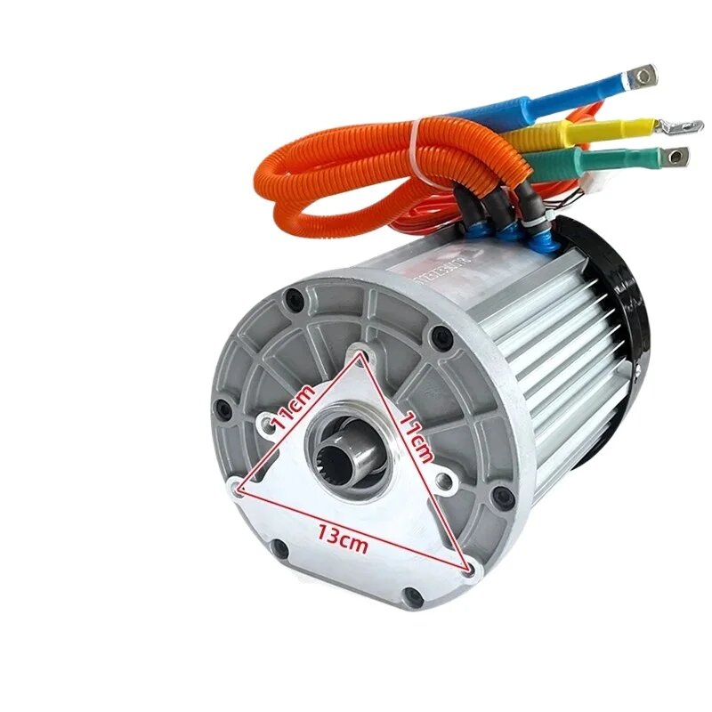 Электромотор для трехколесного электромобиля 48В 60В 72В 1500Вт 1800Вт 48V 1500W 2600rpm