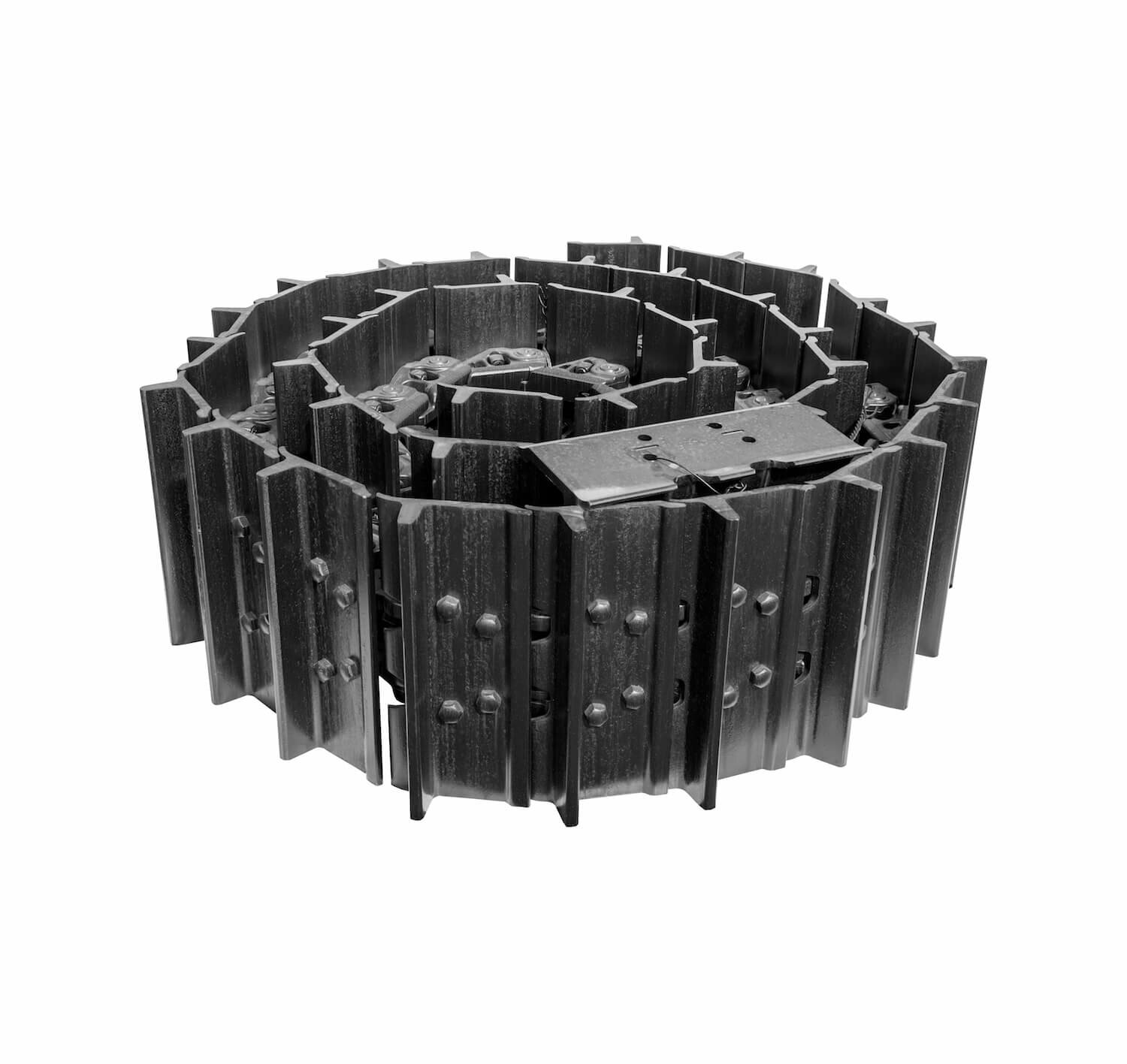 Гусеница Т-9.01 (без скосов и отверстием для удаления грунта) для Бульдозера четра