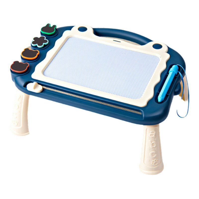 Магнитная доска для рисования для детей бренд не указан экстравеликая стираемая доска для рисования для дома синий-лу