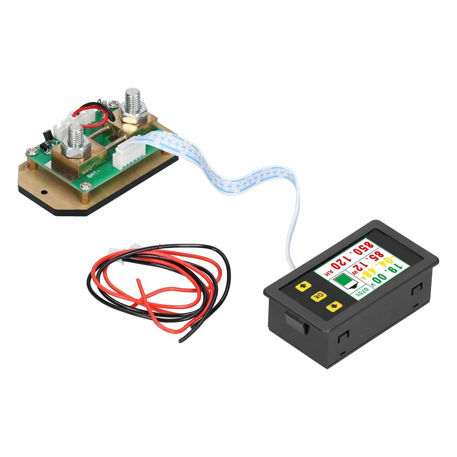 Ваттметр VA7510S 100A с ЖК-дисплеем 1.8"