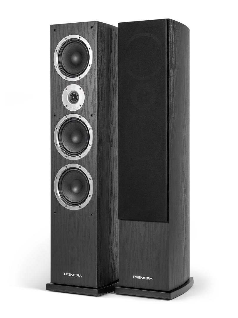 Акустическая система Premiera DELTA DS-631, напольная Hi-Fi пара, мощность 125 Вт, Black