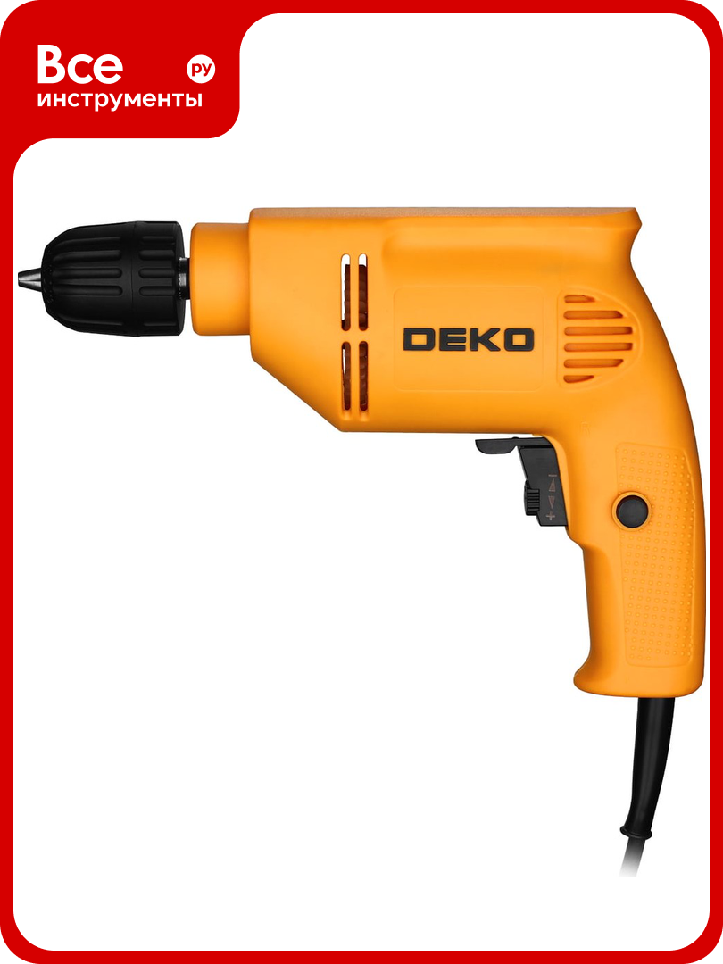 Сетевая дрель DEKO 600 Вт