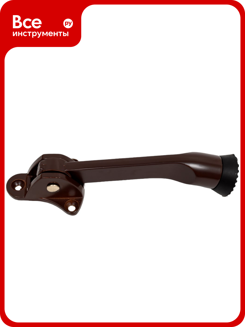 Дверной упор APECS DS-0007-BR 33937, 130 мм, из пвх