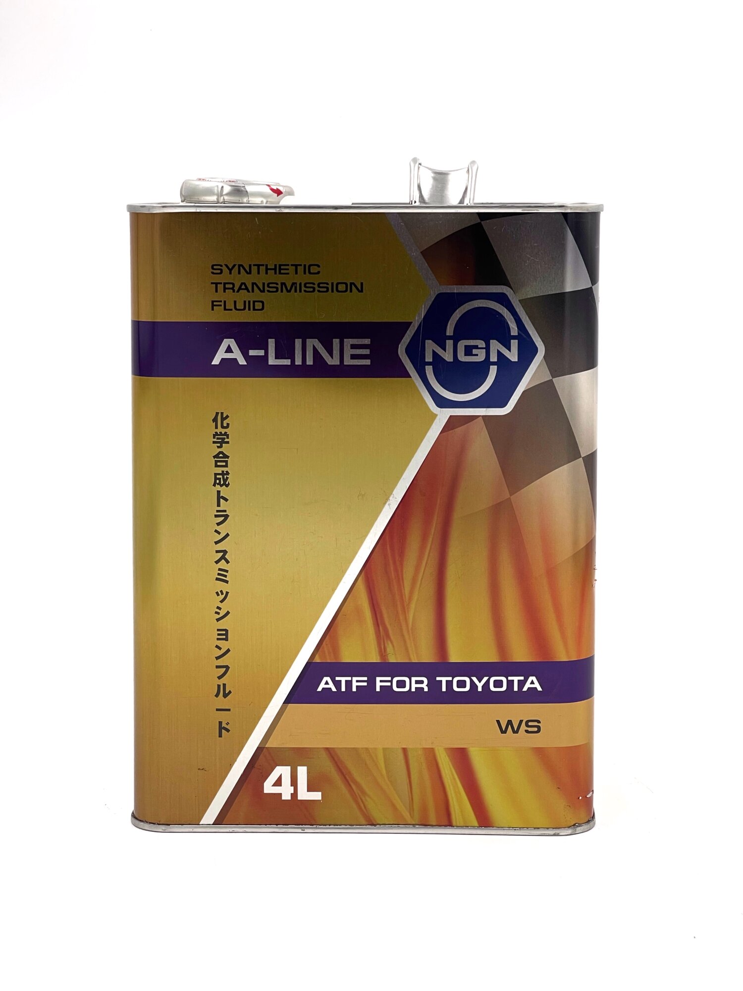 Масло трансмиссионное NGN A-Line ATF for Toyota, WS , 4 литра