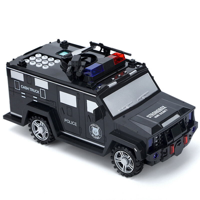 Бронированная копилка-банкомат для мальчиков – автоматическая копилка для купюр, сканер отпечатков пальцев и парольная блокировка