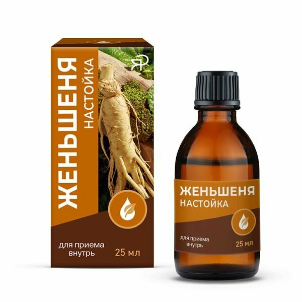 Женьшеня настойка 25мл