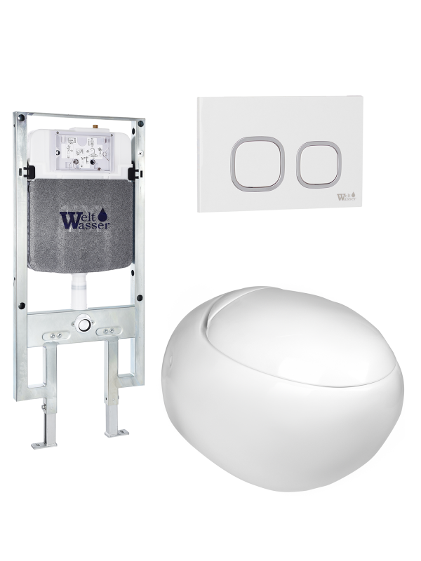 WeltWasser Комплект AMBERG 497 ST + JECKENBACH 004 GL-WT + AMBERG RD-WT WeltWasser