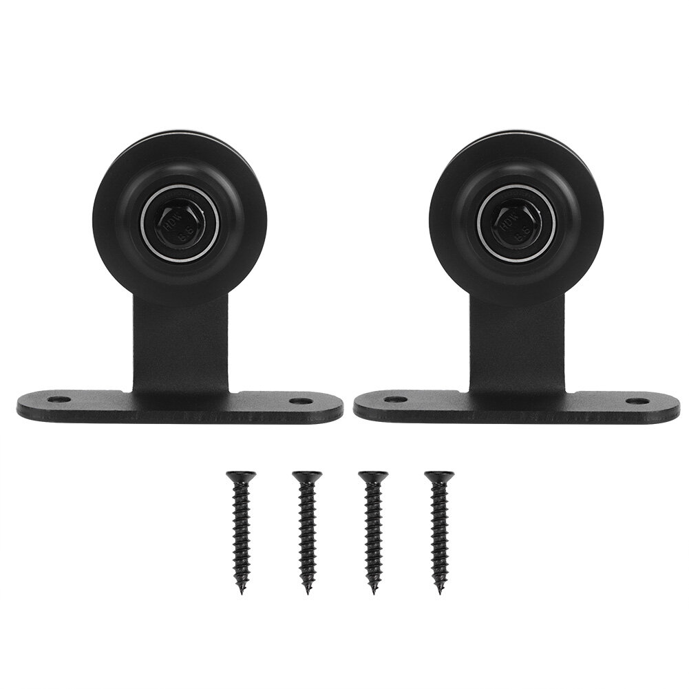 1 пара раздвижных дверей сельскохозяйственных теплиц подвесные рельсы колесная фурнитура для амбарных дверей