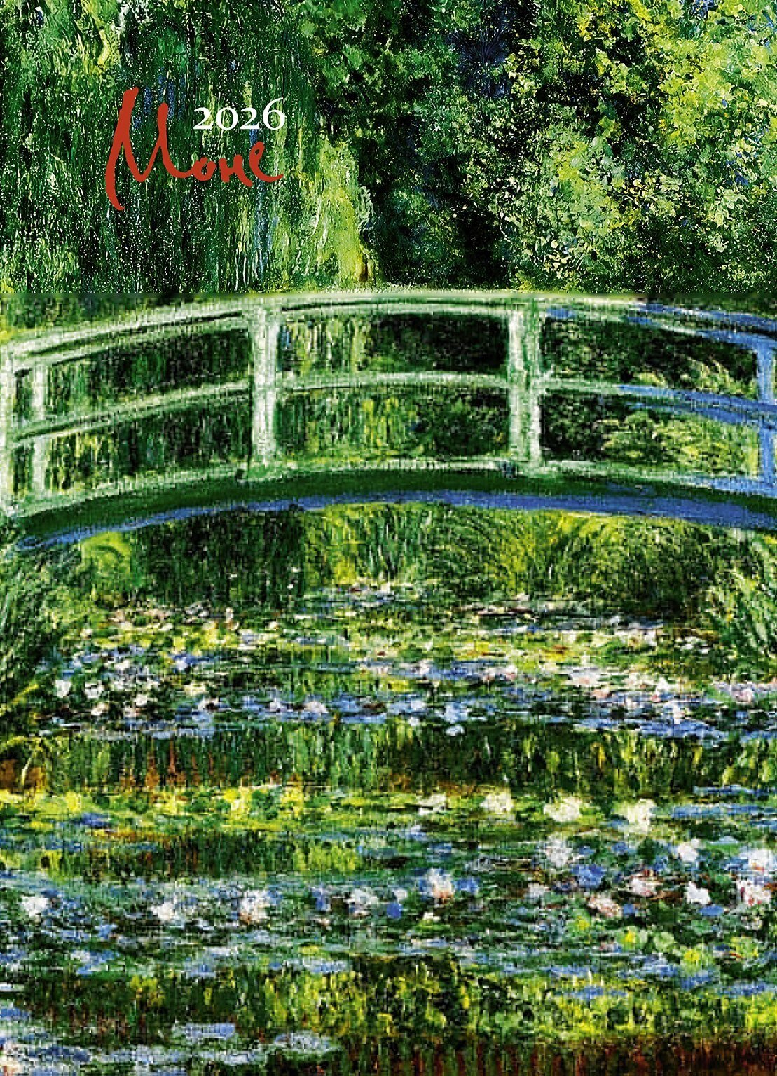Календарь 2026г 370*560 "Моне" настенный, на спирали