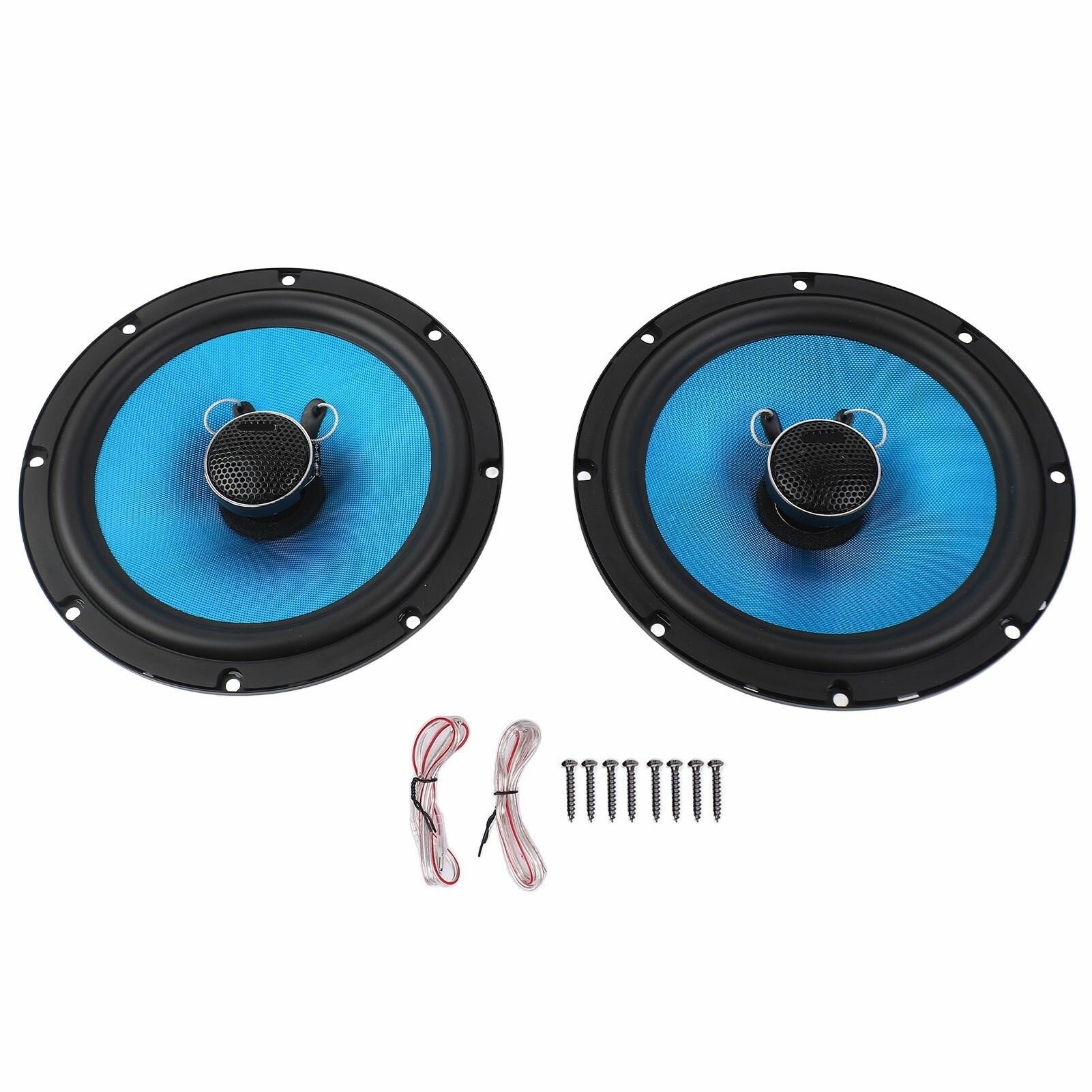 6,5-дюймовые 2-полосные автомобильные коаксиальные динамики 30 Вт 4 Ом HIFI полнодиапазонный коаксиальный динамик автомобильный дверной стереодинамик