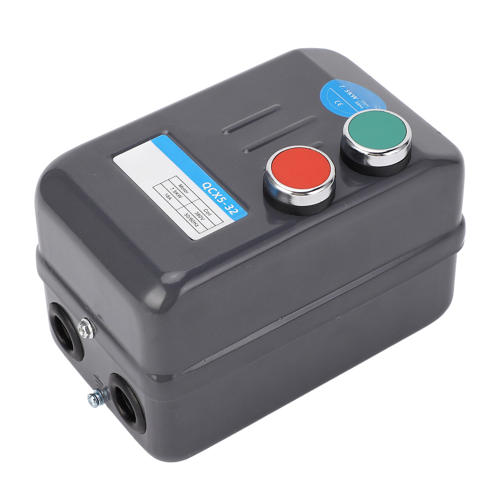 Магнитный электрический двигатель переключатель управления 7,5 кВт 3 фазы 380 В 14–22A для воздушного компрессора