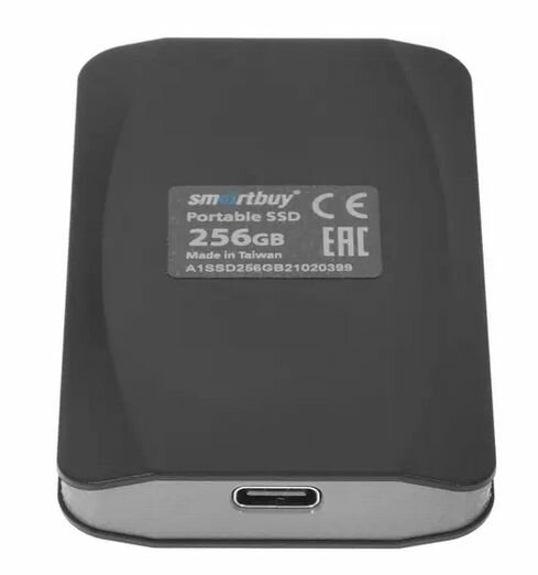 256 ГБ Внешний SSD Smartbuy Aqous A1 (SB256GB-A1B-U31C) черный