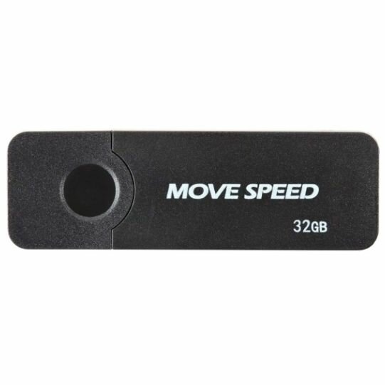 Память USB Flash 32 Гб Move Speed KHWS1 (U2PKHWS1-32GB) - колпачок, пластик, USB 2.0, чтение - 12 Мб/с