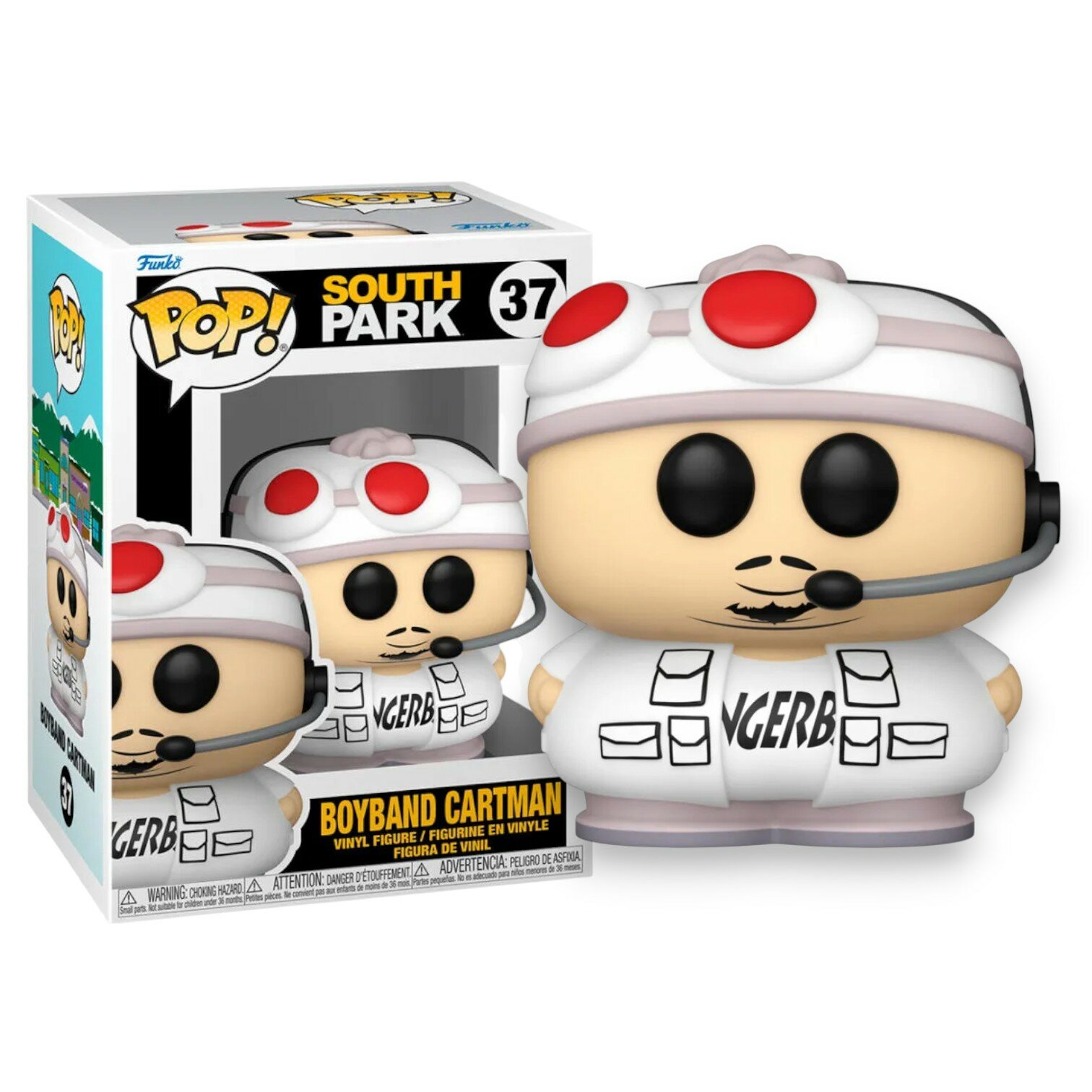 Фигурка Картман "Бойз-бэнд Фингертрах" от Funko POP! 37 коллекционная, оригинал