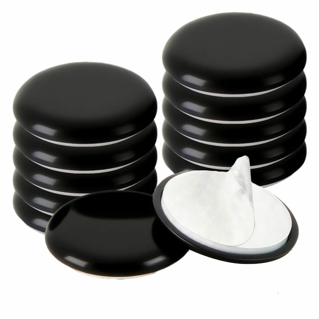 25-миллиметровая Самоклеящаяся накладка на ножки стула, защищающая пол от царапин, 12шт