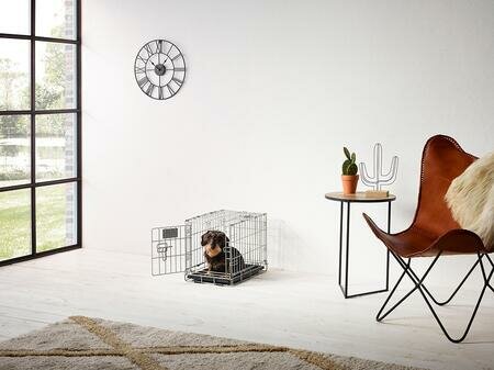 SAVIC DOG RESIDENCE 50 переноска-клетка серая