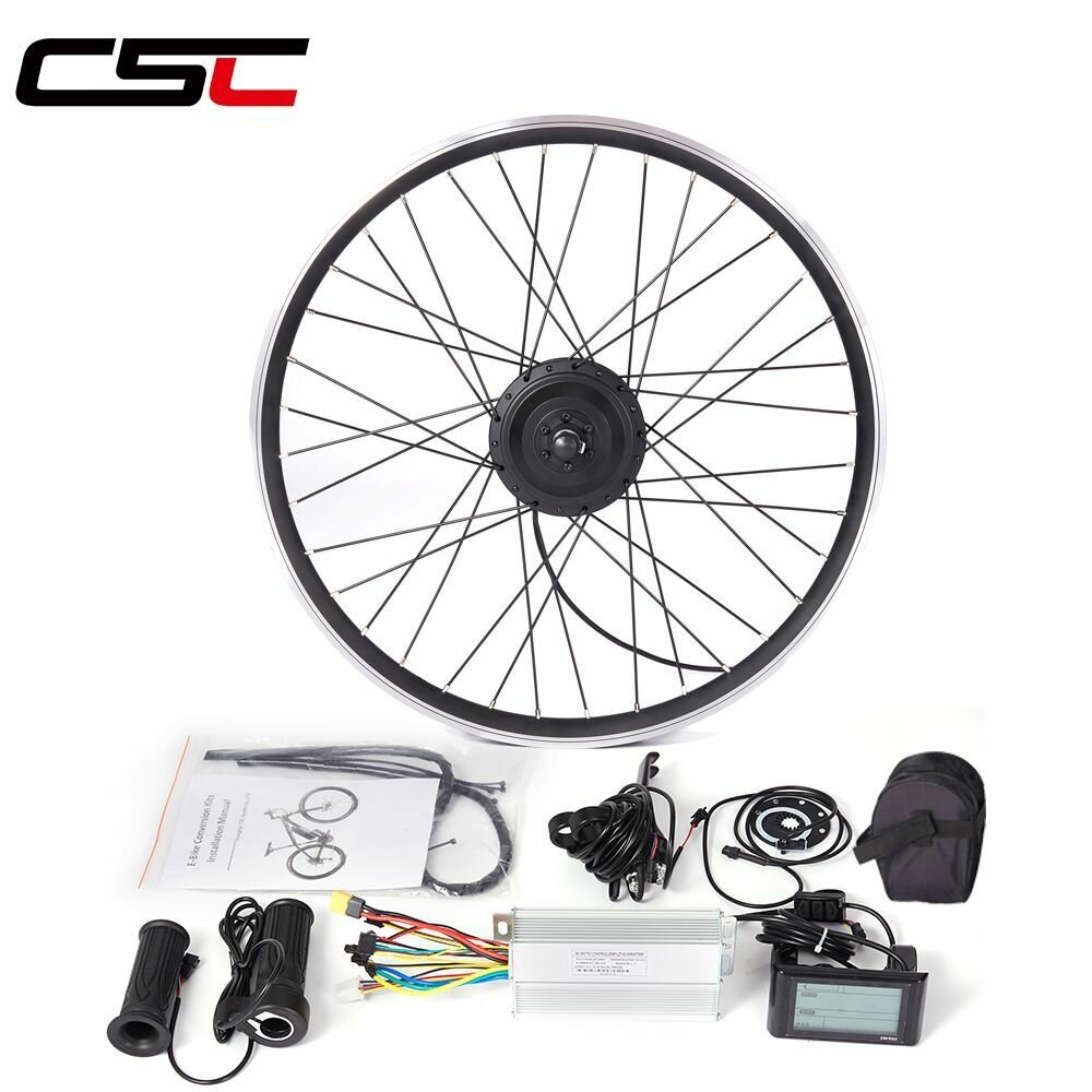 CSC Мотор-колесо переднее, 27.5", 36V 500Вт, с панелью управления SW900 -hj