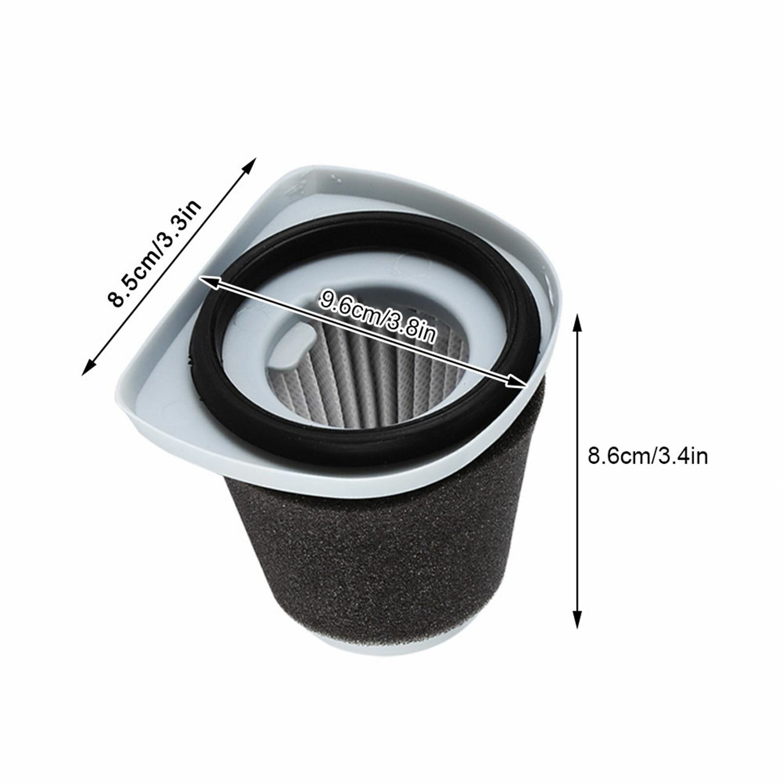 Сменный фильтр для пылесоса, 2 шт, подходит для ручного пылесоса Haier ZL601R ZL601A