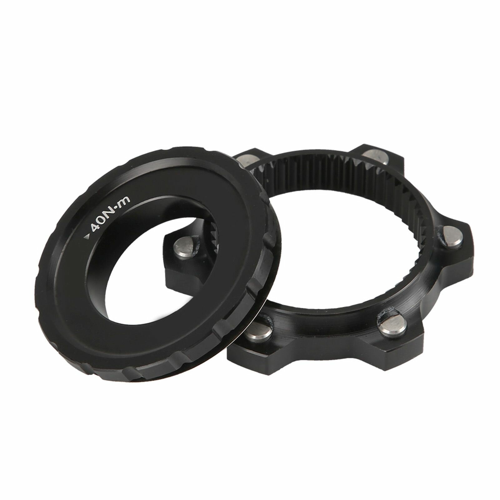 Адаптер для втулки горного велосипеда с центральным замком, 6-болтовый конвертер ротора дискового тормоза для аксессуаров для велосипеда, прочный и простой в установке