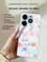 Чехол на Tecno Spark 10 Pro / Текно Спарк 10 Про с принтом "Lucky flowers", проз...