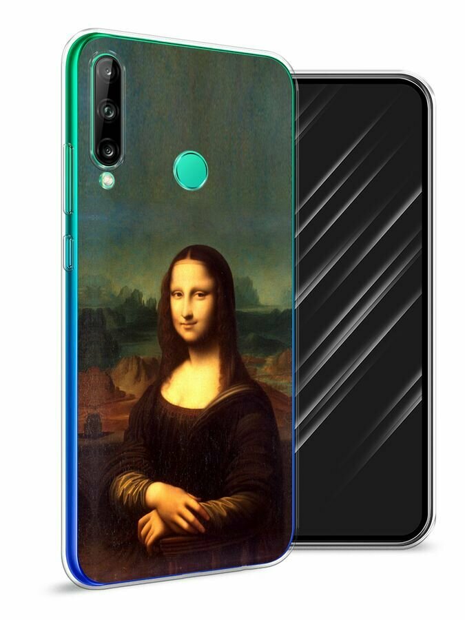 Чехол на Huawei P40 Lite E/Y7p/Honor 9C / Хуавей P40 Lite E/Y7p/Хонор 9C с принтом "Мона Лиза"