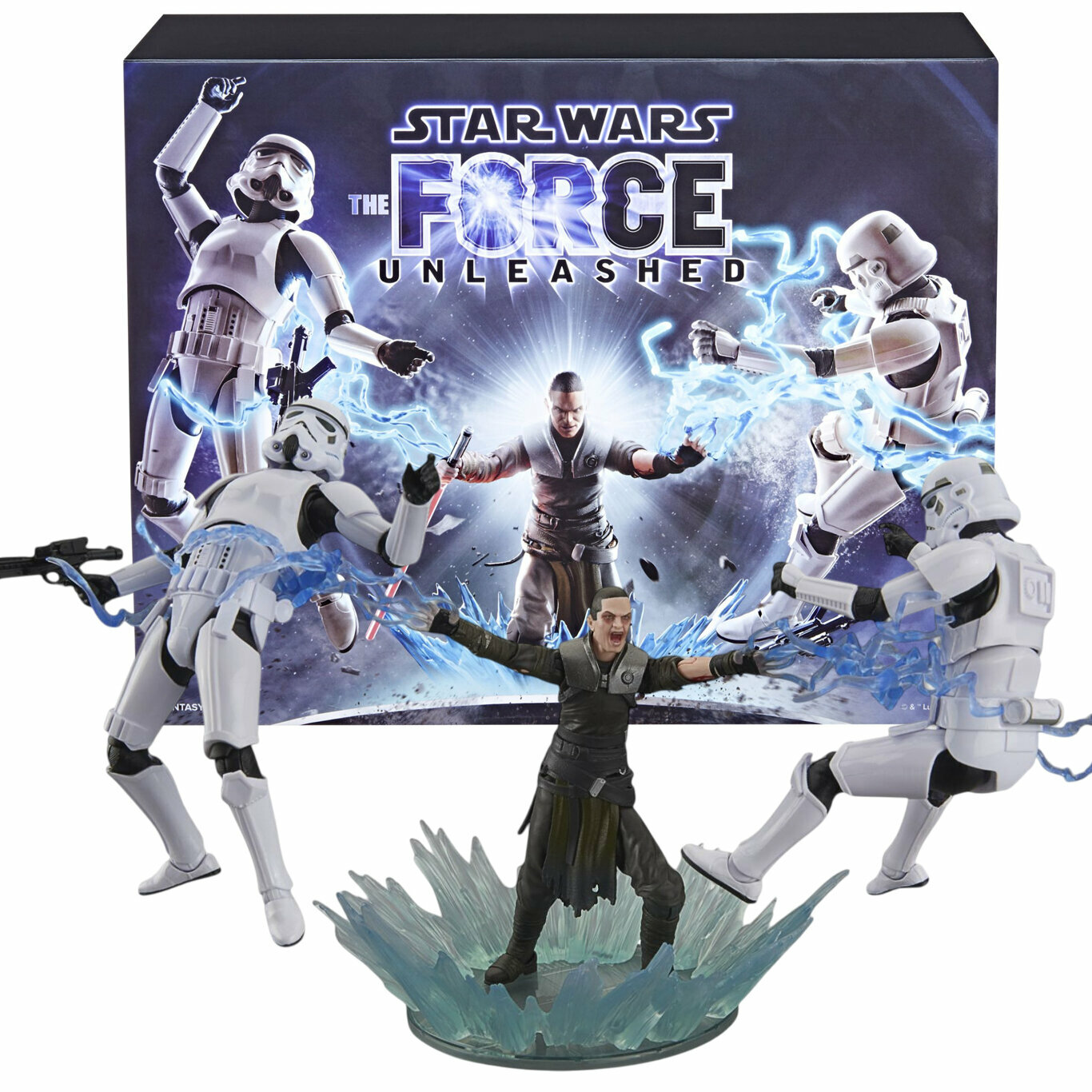 Фигурки Старкиллер и Штурмовики из игры "Звездные Войны Force Unleashed" от Hasbro, коллекционная, оригинал