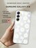 Чехол на Samsung Galaxy A16 / Самсунг А16 с принтом "Большие ромашки", прозрачны...