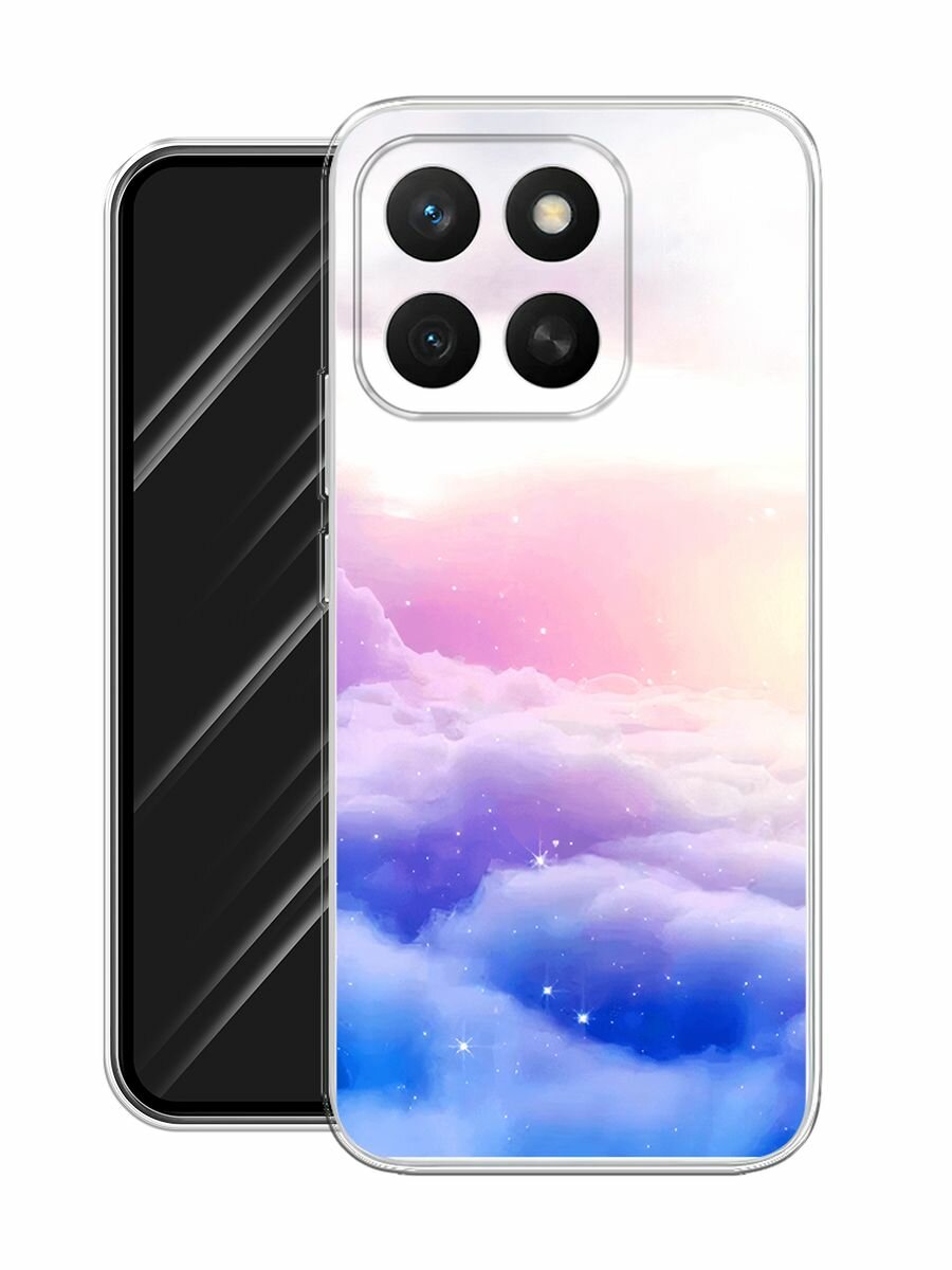 Силиконовый чехол на Honor X8c / Хонор X8c с принтом "Небеса" — фото 1