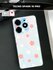 Чехол на Tecno Spark 10 Pro / Текно Спарк 10 Про с принтом "Розовые и белые цвет...