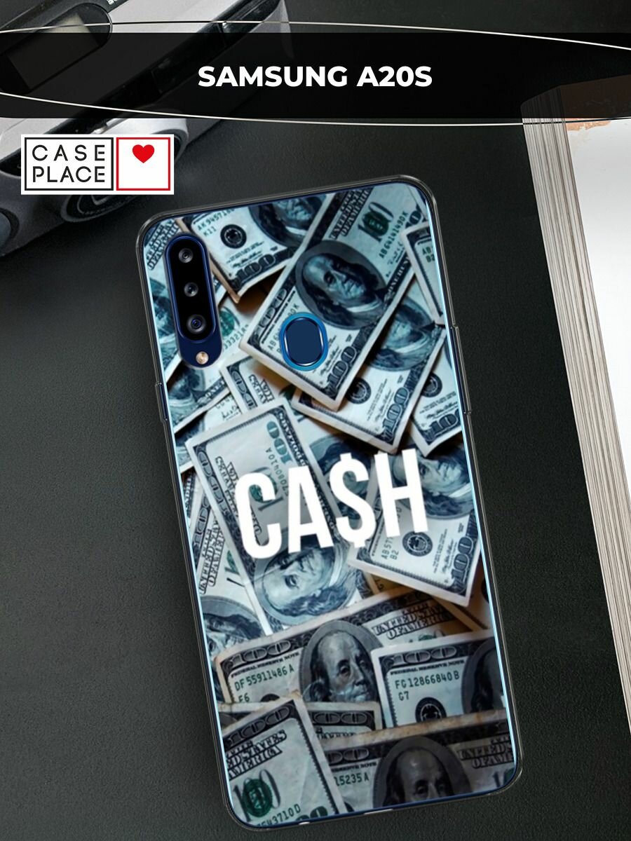 Чехол на Samsung Galaxy A20s / Самсунг Галакси A20s с принтом "Cash"