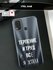 Чехол на Itel A48 / Ител А48 с принтом "Все я устала", прозрачный