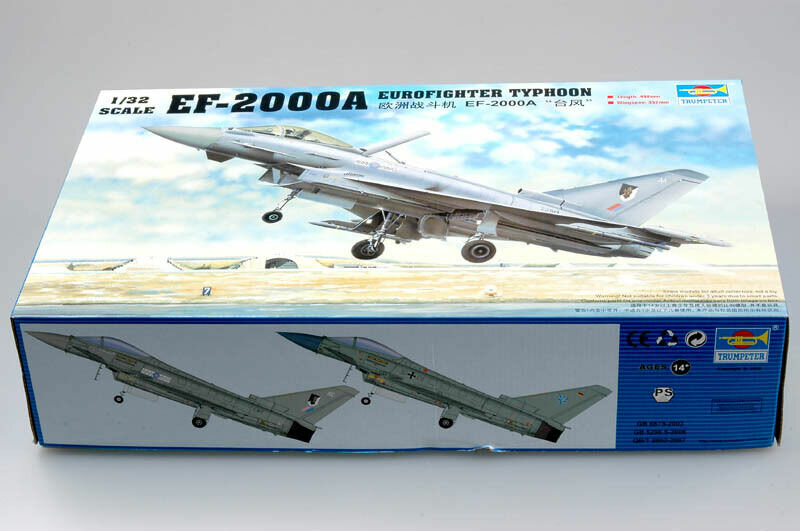 Trumpeter 1/32 02278 Euro Fighter Typhoon сборная модель самолета
