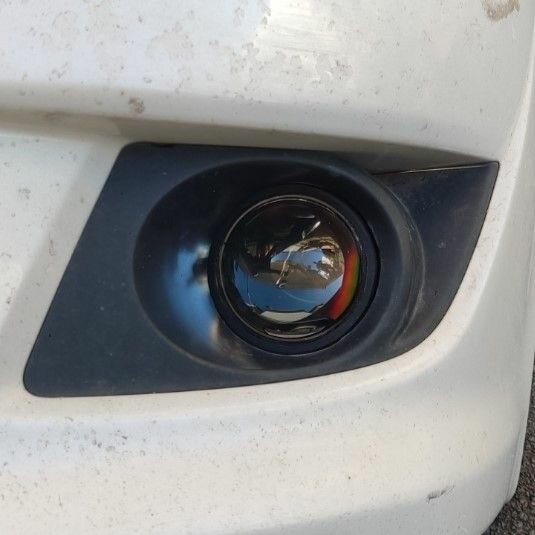 Адаптер LED ПТФ для Subaru Legacy BL/BP рестайлинг (под лазерные ПТФ)