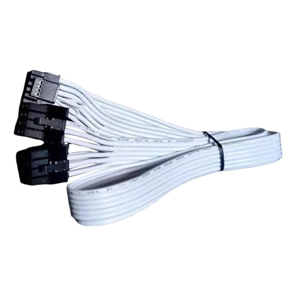 180 Degree 16AWG Two 8Pin to 16Pin 12VHPWR PCIE 5.0 Cable for Performances in Gaming and Professional Systems
