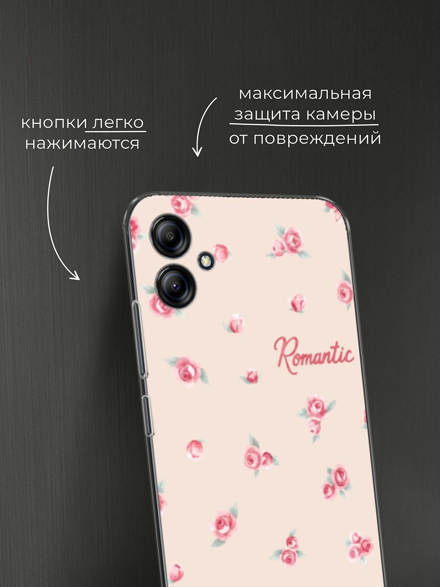 Чехол на Samsung Galaxy A04e / Самсунг A04e с принтом "Romantic" — фото 1
